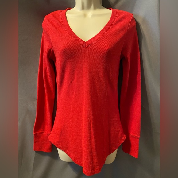 Threads 4 Thought | Tops | Threads 4 Thought Brand Red Long Sleeve ...